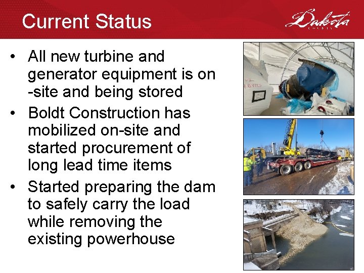 Byllesby Dam Hydropower Redevelopment Project Josh Petersen PE