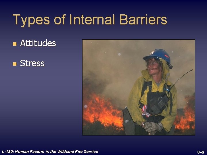 Unit 3 Barriers to Situation Awareness Unit 3