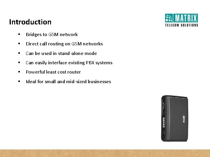 Warm Welcome Matrix SIMADO GFX 44 Multiport GSMFXS