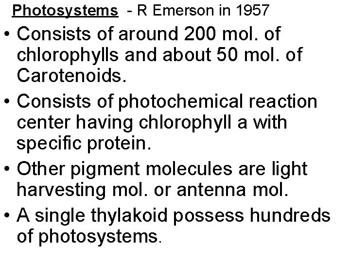 PHOTOSYNTHESIS An anabolic process in which carbohydrates are