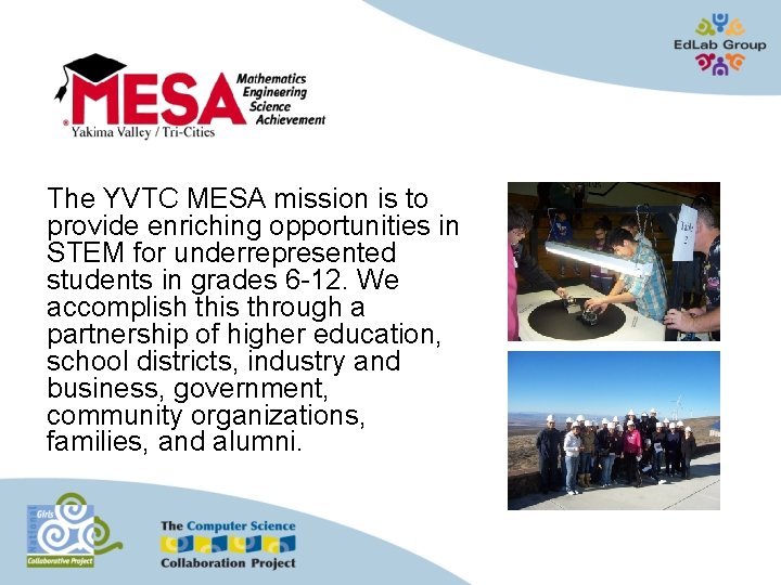 Welcome to the Computer Science Collaboration Project and