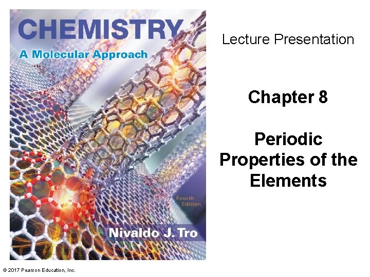 Lecture Presentation Chapter 8 Periodic Properties of the
