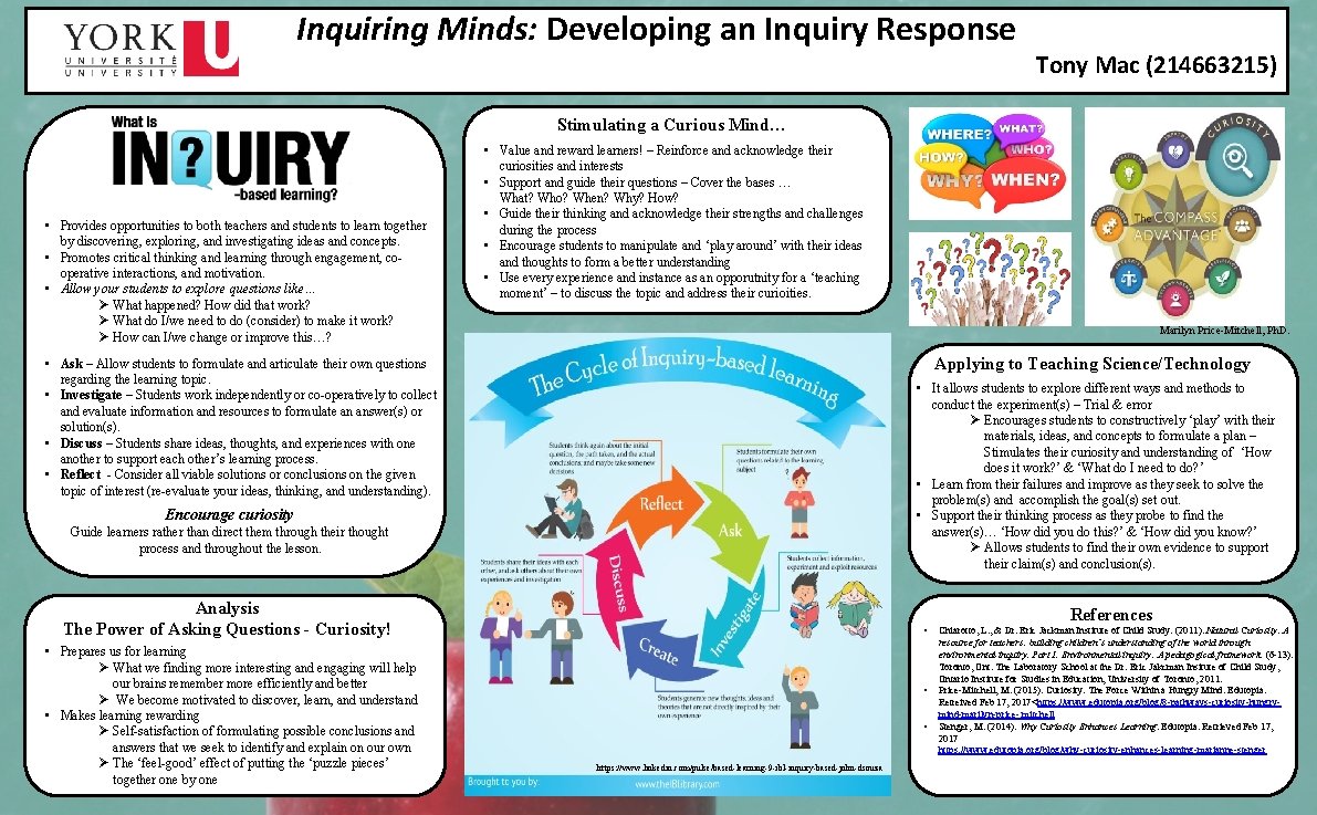 Inquiring Minds Developing an Inquiry Response Tony Mac