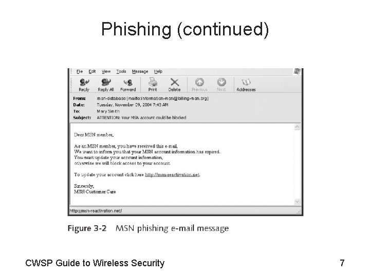CWSP Guide to Wireless Security Passive Wireless Discovery