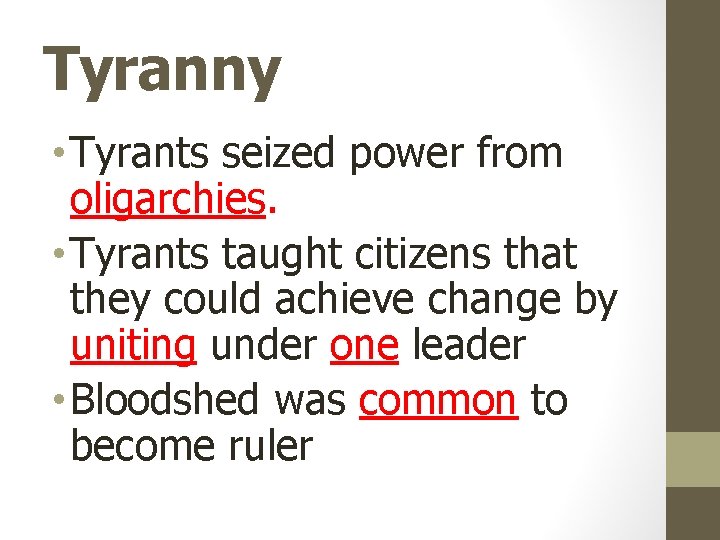 The Ancient Greeks Athens A CityState Monarchy A