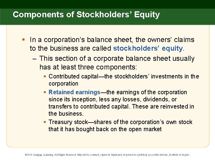 CHAPTER 13 Accounting for Corporations Principles of Financial