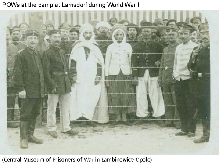 Why were camps at Lamsdorfambinowice built Why were