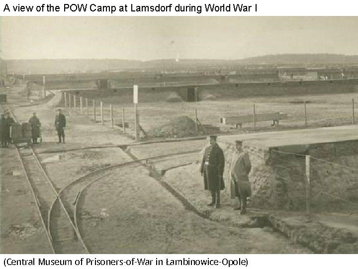 Why were camps at Lamsdorfambinowice built Why were