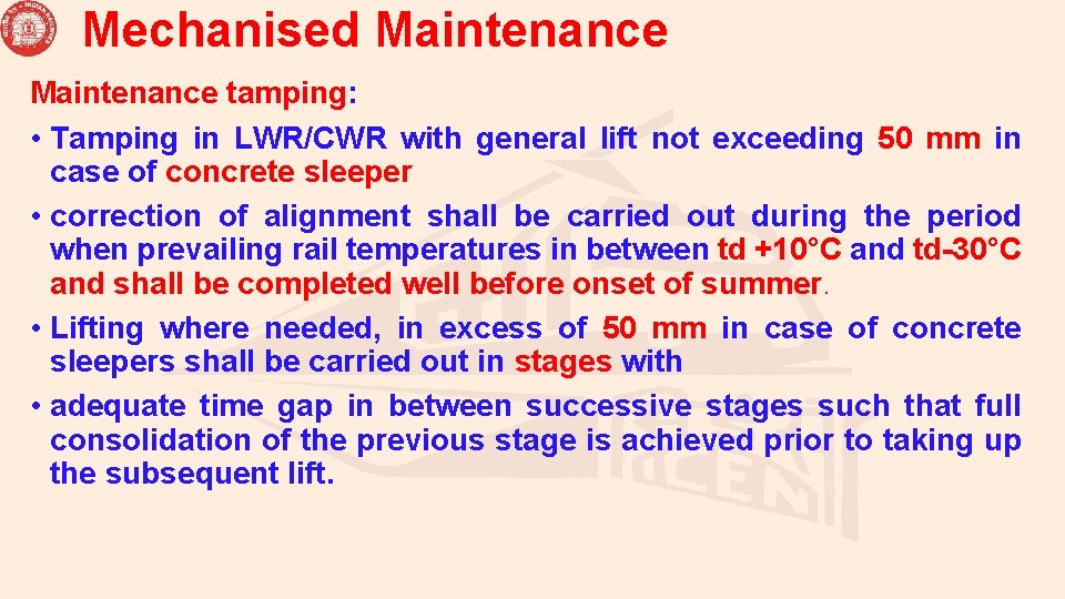 LONG WELDED RAIL DEFINITIONS Long Welded Rail LWR
