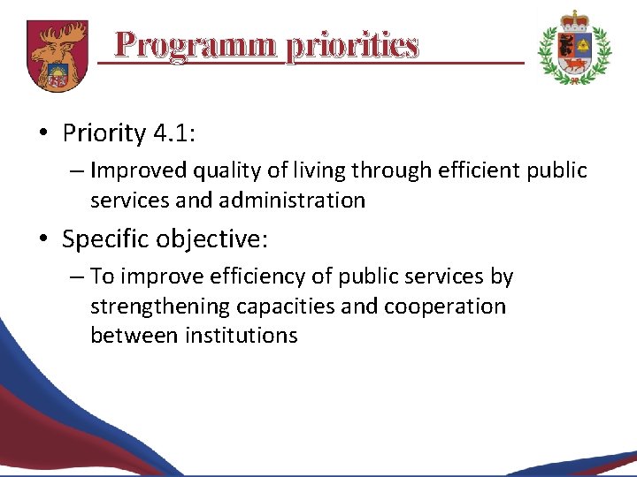 Project Improvement of services available by citizen card