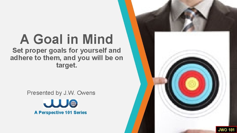 A Goal in Mind Set proper goals for