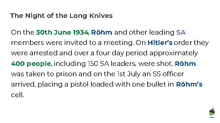 How did Hitler consolidate power by 1934 History