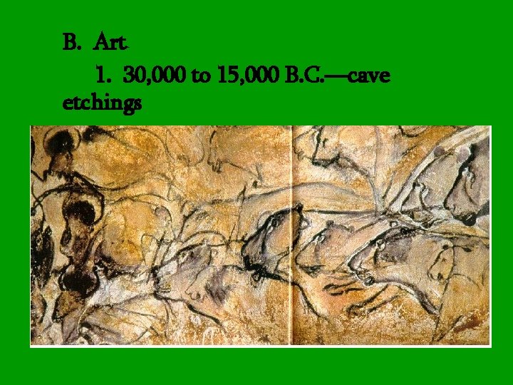 The Ancient World I Paleolithic Age Old Stone