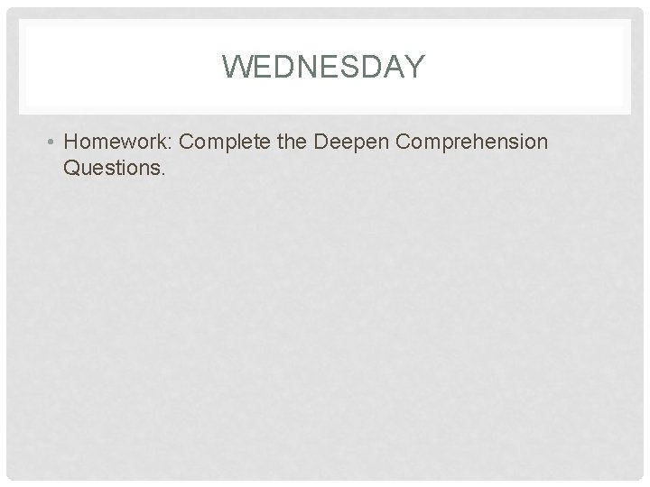 LESSON 10 COUGARS ESSENTIAL QUESTIONS BIG IDEA Nature