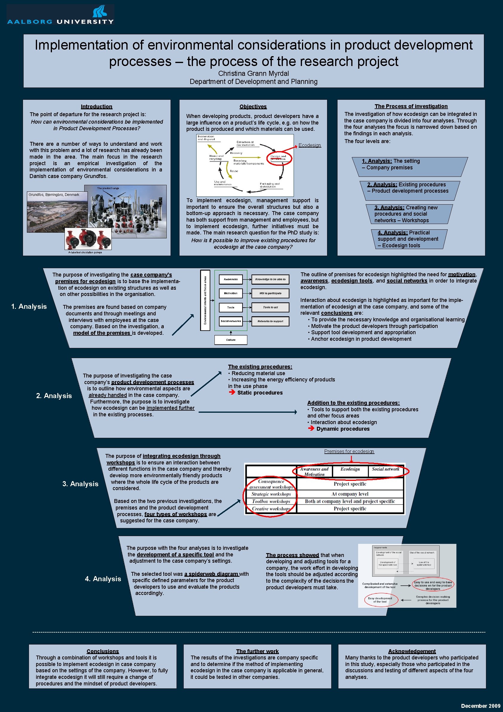 Implementation of environmental considerations in product development ...