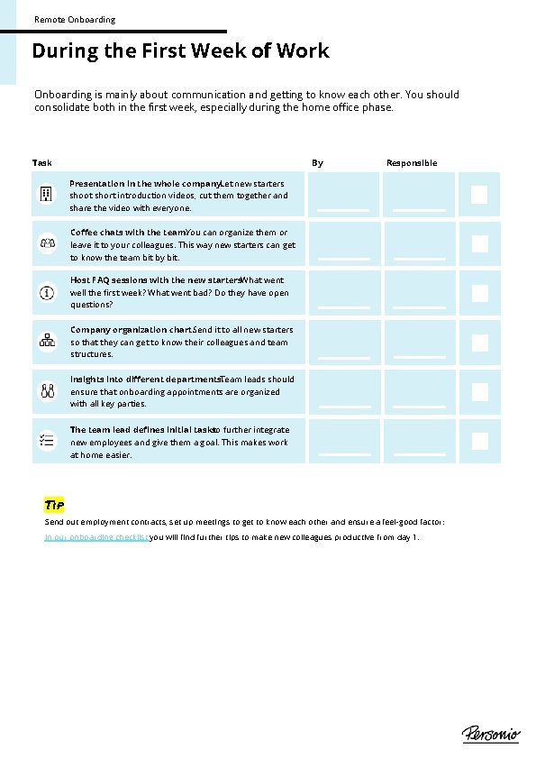 Checklist Remote Onboarding Guarantee A Good Start From