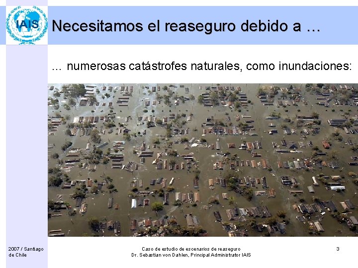 Caso de Estudio de escenarios de reaseguro Dr