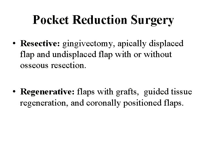 THE PERIODONTAL FLAP Rational Indications and Techniques DEFINITION