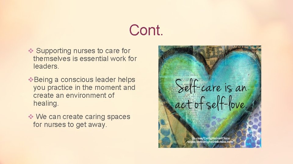 Leaders Caring for Self By Christine Arcon Introduction