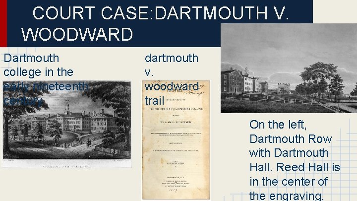 Early Supreme Court Case By Mariah Lowry COURT