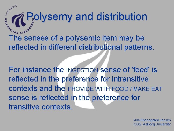 Identitys identities An empirical study of the distributional