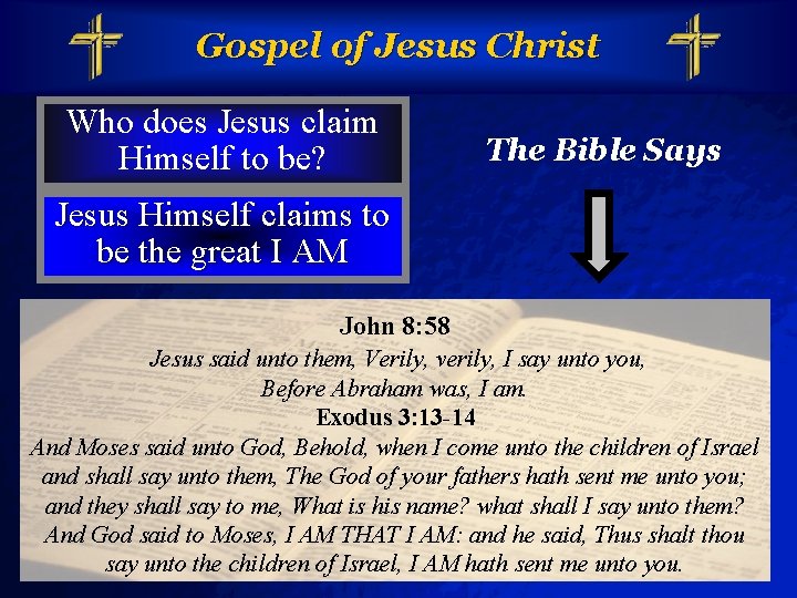 Slide 1 2003 By Default The Gospel of