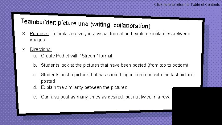 with 30 Collaborative activities and teambuilders to help