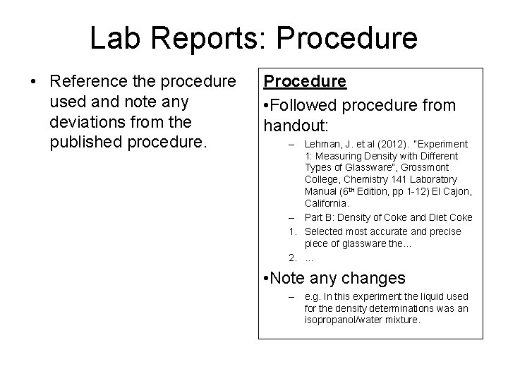 Chemistry 141 Laboratory Information Lab Books Get a