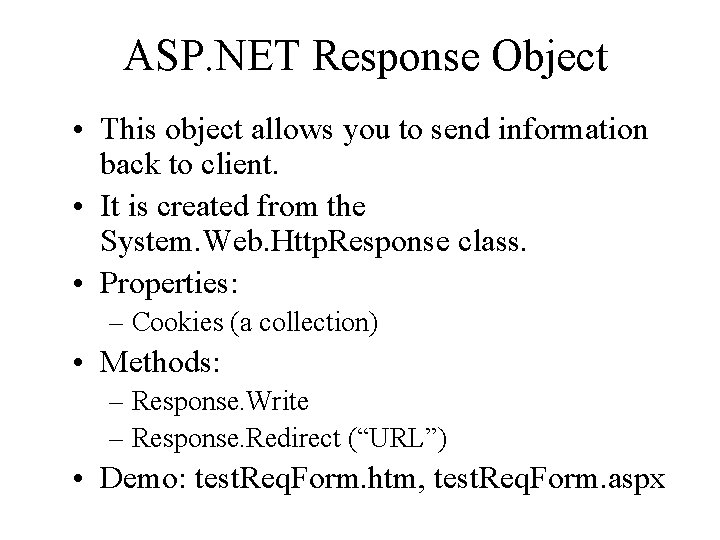 Introduction to VB Net Internet Tools Web Server