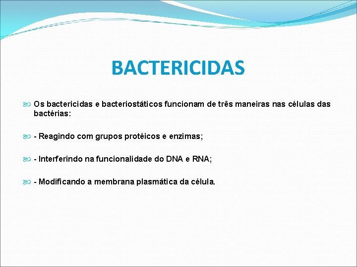 Antimicrobianos Disciplina Tecidos Tcnicos Prof Valdecir Curso Tecnologia
