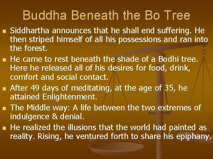 Buddhism A Buddhist Parable A man traveling across