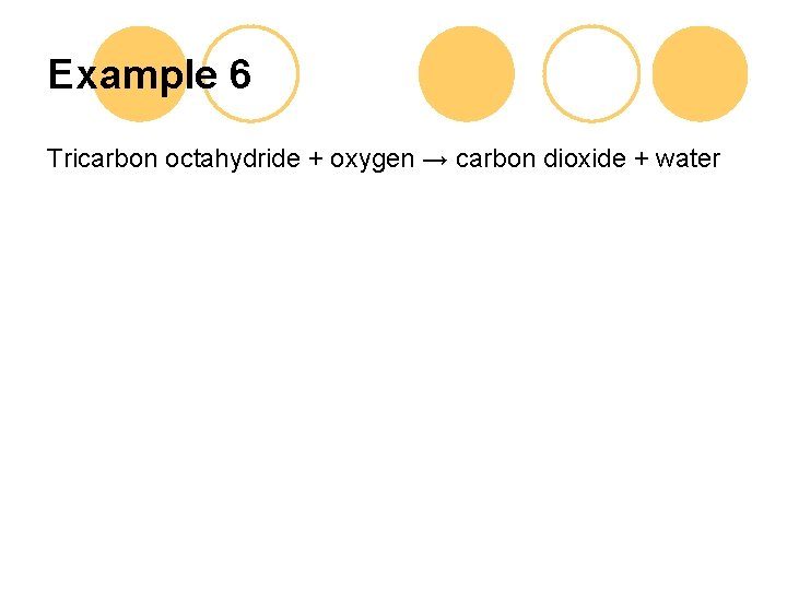 Chemistry Lesson 6 Balancing Chemical Equations Law of