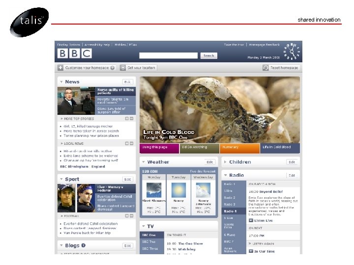 shared innovation Collaborative opportunities in electronic resource ...