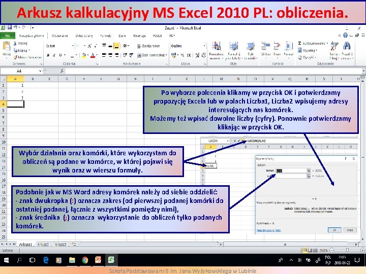Arkusz kalkulacyjny MS Excel 2010 PL Microsoft Excel