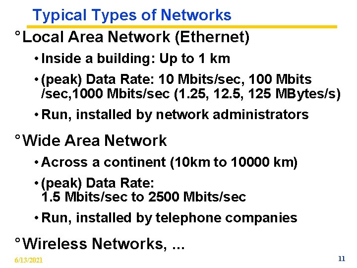 CS 61 C Machine Structures Lecture 15 Networks