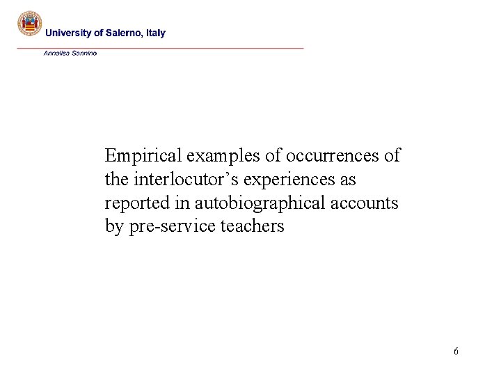 Experiencing conversations Bridging the gap between discourse and