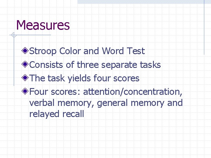 Neuropsychological Testing and Functional Outcome for Individuals with