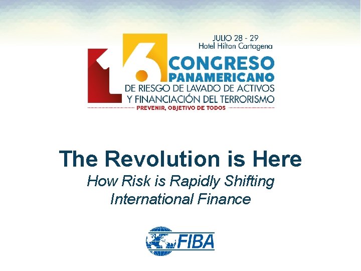 The Revolution is Here How Risk is Rapidly