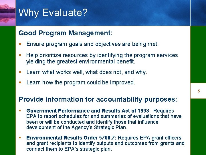 Introduction to Evaluating the Minnesota Demonstration Program Paint