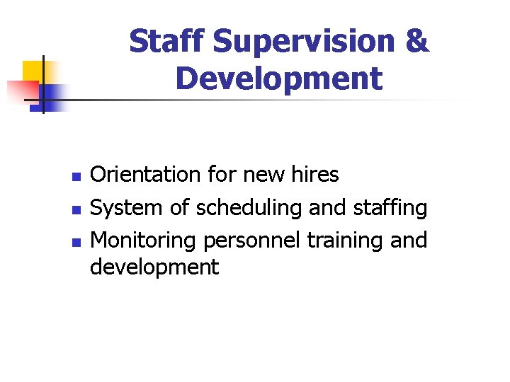 Compliance with Framework of Quality Control General Specific