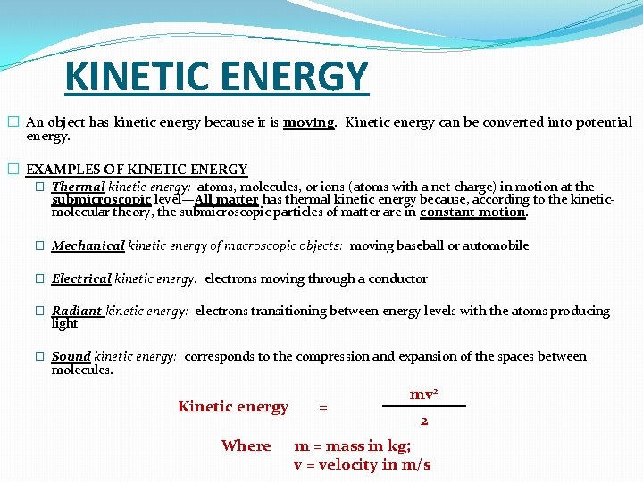 Chemistry Energy Unit 4 Excerpt from The Web