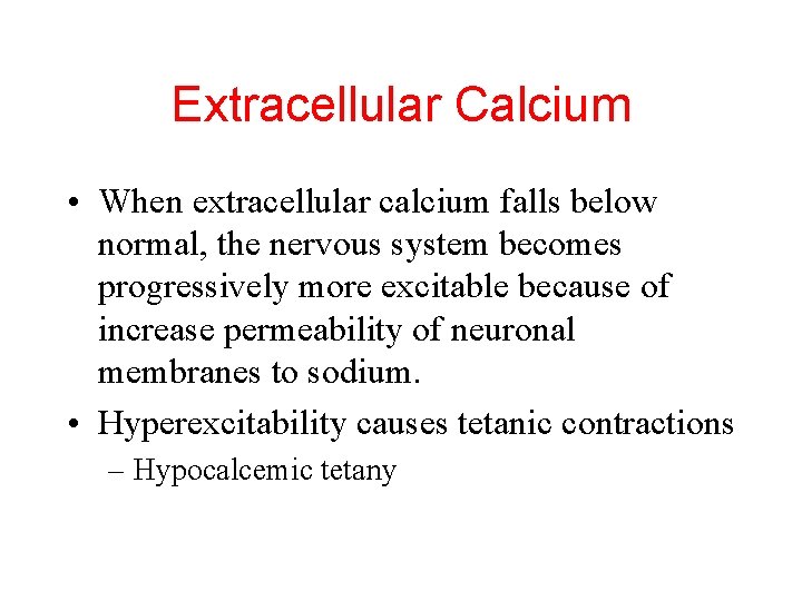 Calcium Homeostasis Dr Faryal Mazhar Calcium Homeostasis Key