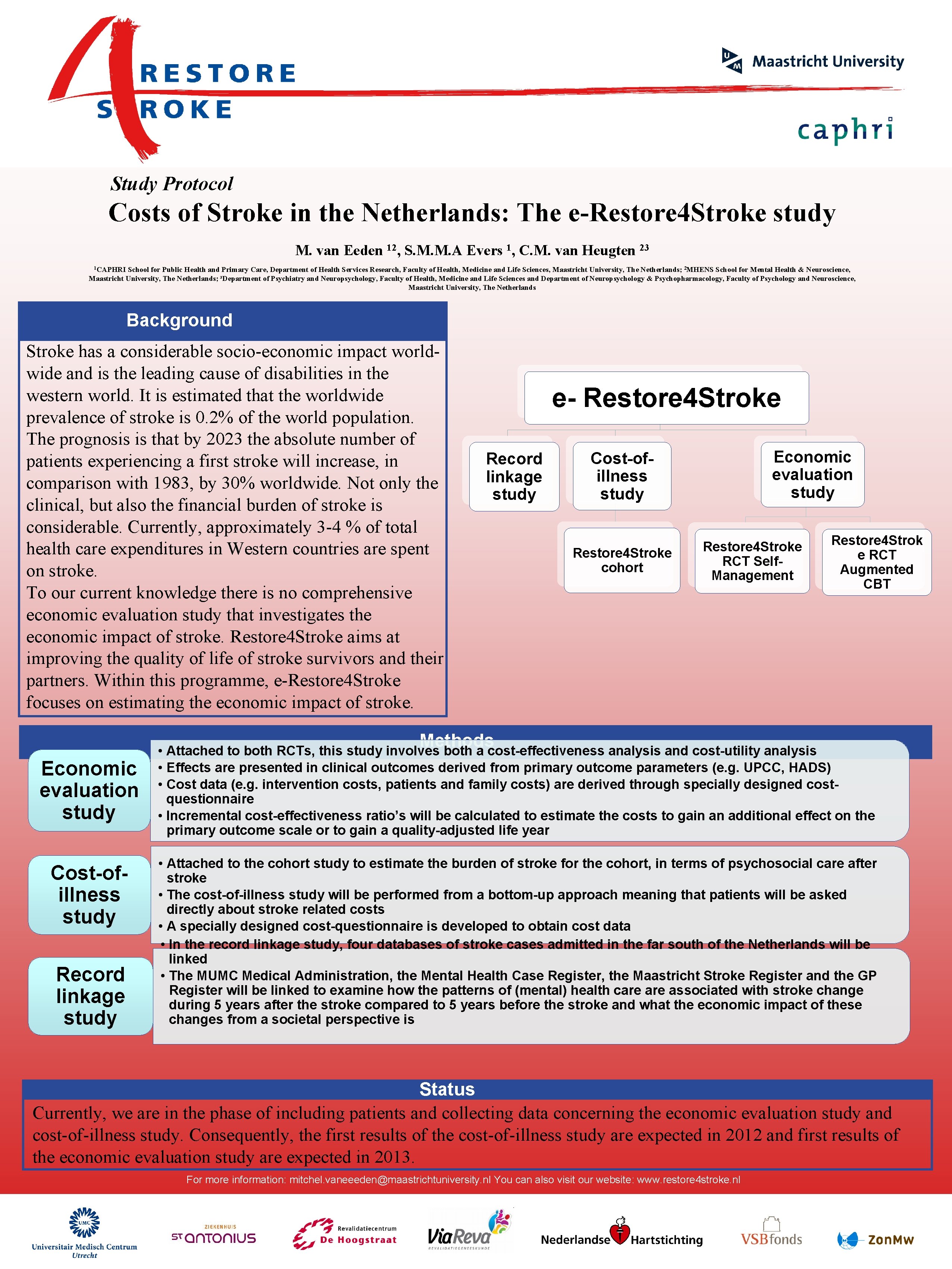 Study Protocol Costs of Stroke in the Netherlands