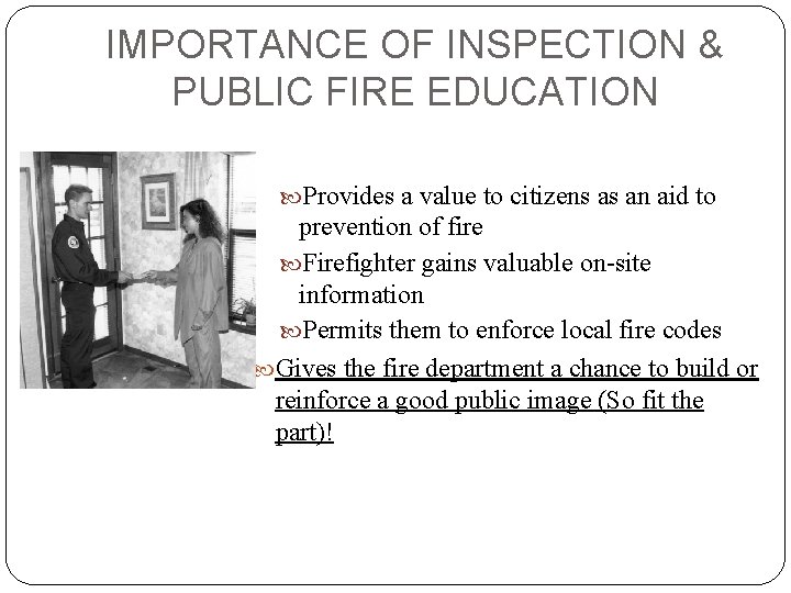 FVCC FIRE RESCUE Fire Prevention and Public Education