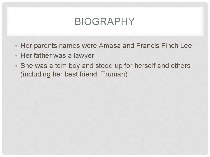 TO KILL A MOCKINGBIRD AN INTRODUCTION NELL HARPER