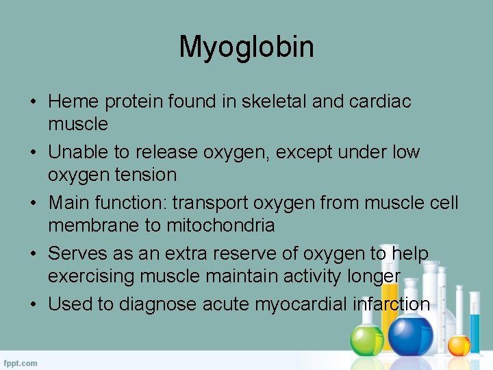 MLT 242 Clinical Chemistry II Hemoglobin Production Disorders