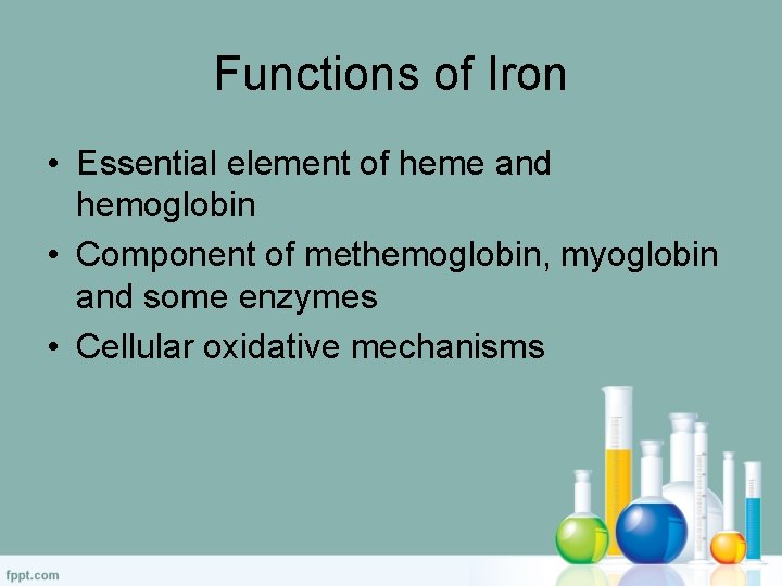 MLT 242 Clinical Chemistry II Hemoglobin Production Disorders