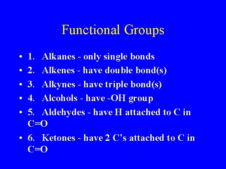 Chapter 11 Introduction to Organic Chemistry Organic Chemistry