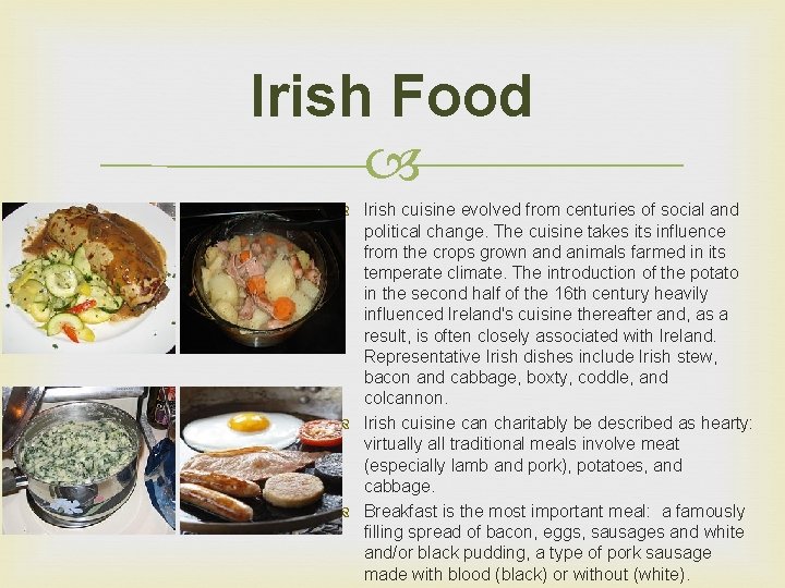 IRELAND Index History in brief Dublin Climate Irish