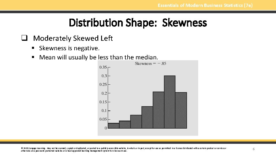 Essentials of Modern Business Statistics 7 e Anderson
